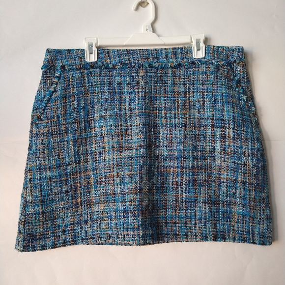 LOFT | Skirts | Loft Tweed Mini Skirt | Poshmark